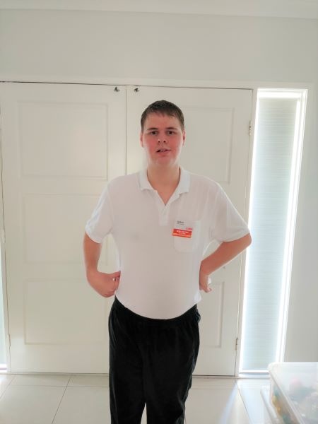 Aidan stocks up on employment success | NDIS