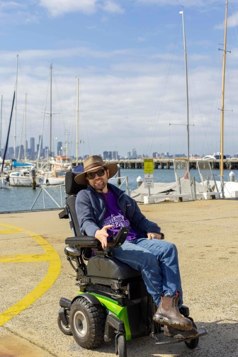 Luke sets sail on Wheelathon success | NDIS