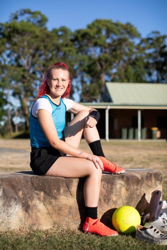 Tahlia’s hit the big time playing for the ParaMatildas | NDIS